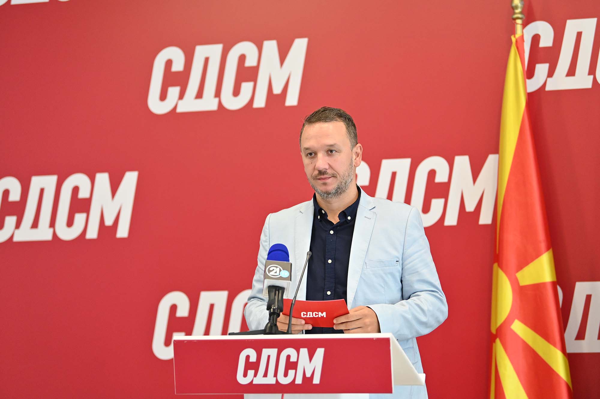Костовски: СДСМ е за членство во ЕУ, ДПМНЕ е за изолација - Канал 5