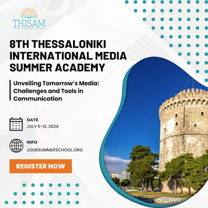 THISAM 2024 – Меѓународна академија за новинари ќе се одржи во Солун од ...